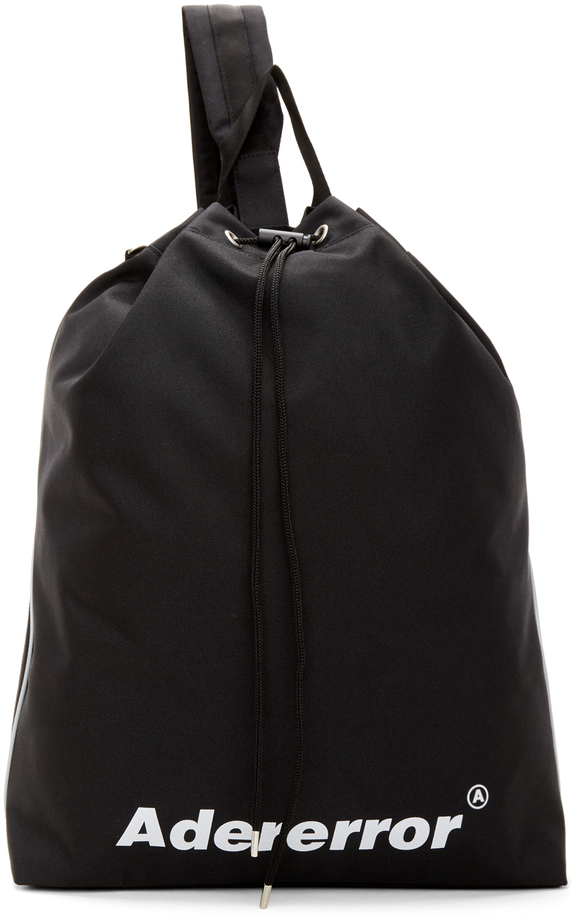 ADER error: Black Arrow Cross Backpack | SSENSE UK