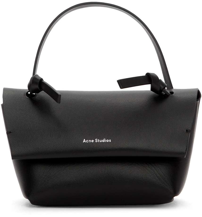 Acne Studios: Black Mini Bag | SSENSE UK