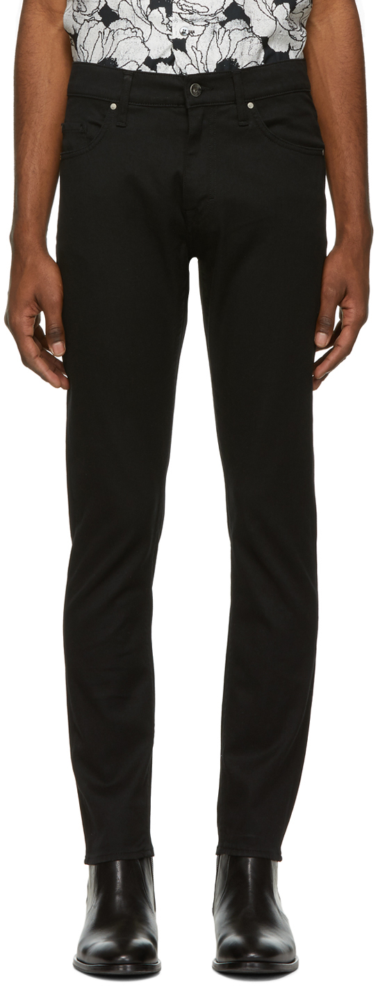 Tiger of Sweden Jeans: Black Pistolero Jeans | SSENSE
