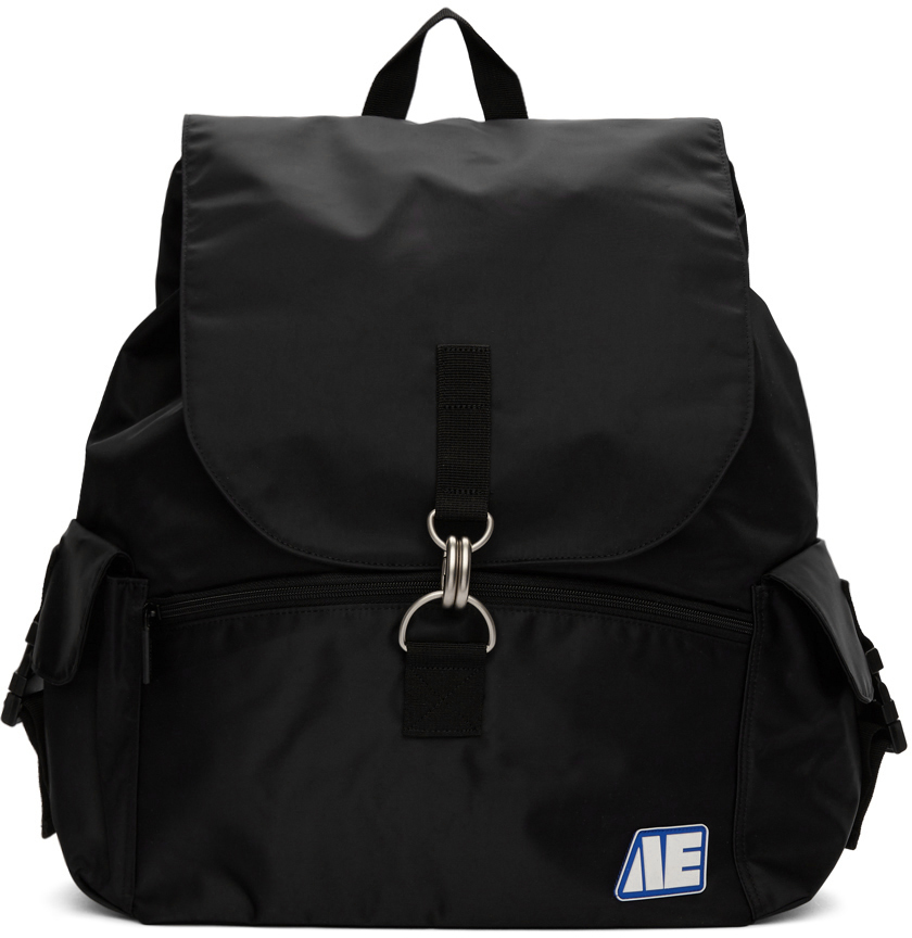 ADER error: Black Army Backpack | SSENSE UK