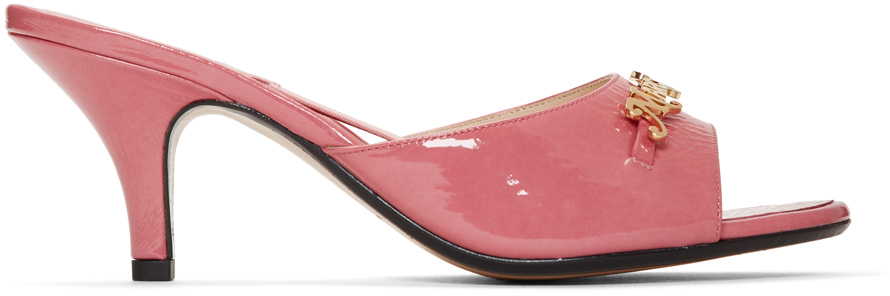 Marc Jacobs: Pink New York Magazine Edition 'The Mule' Sandals | SSENSE