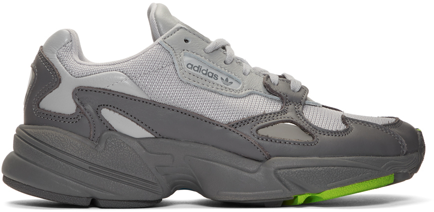 adidas Originals: Grey Falcon Sneakers | SSENSE