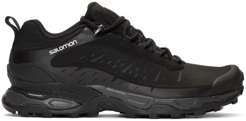 Salomon: Black Limited Edition Shelter Low ADV Sneakers | SSENSE