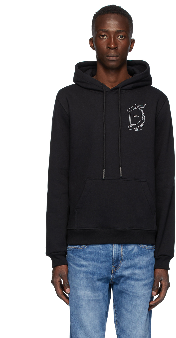Benjamin Edgar: SSENSE UK Exclusive Black Box Hoodie | SSENSE