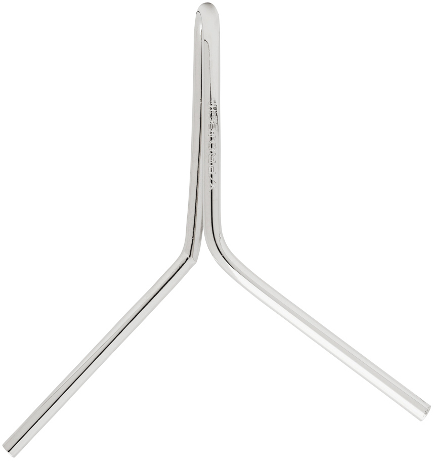 Y/Project: Silver Y Ear Cuffs | SSENSE Canada