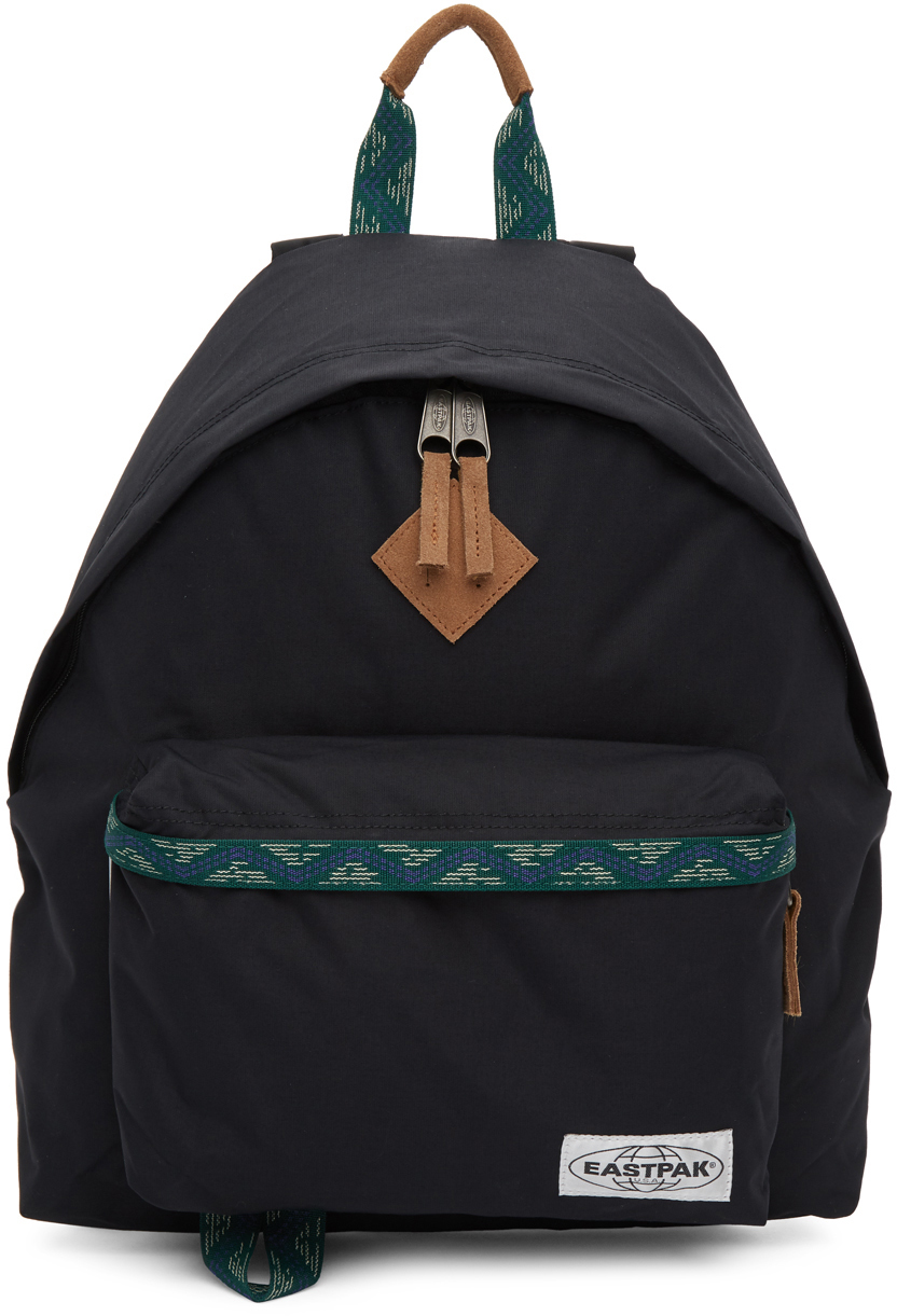 Eastpak: Black Padded Pak'r® Backpack | SSENSE UK