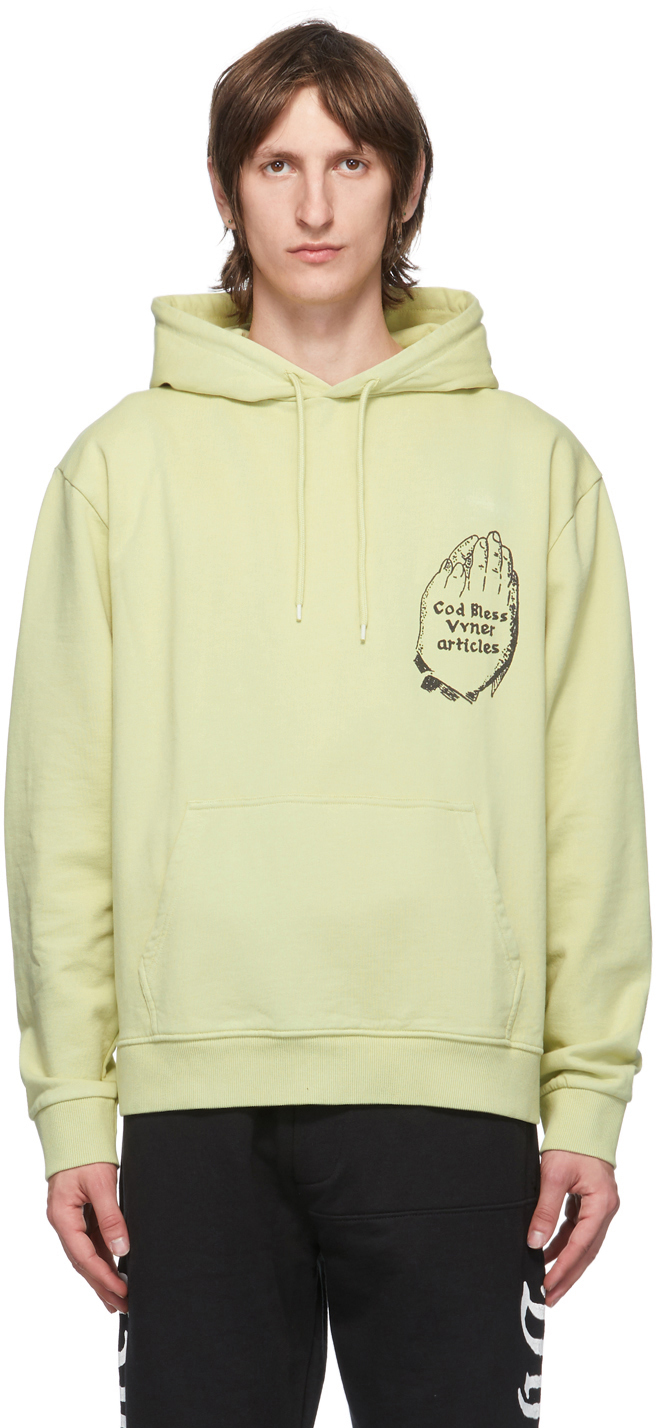 Vyner Articles: Green Cod Graphic Hoodie | SSENSE Canada