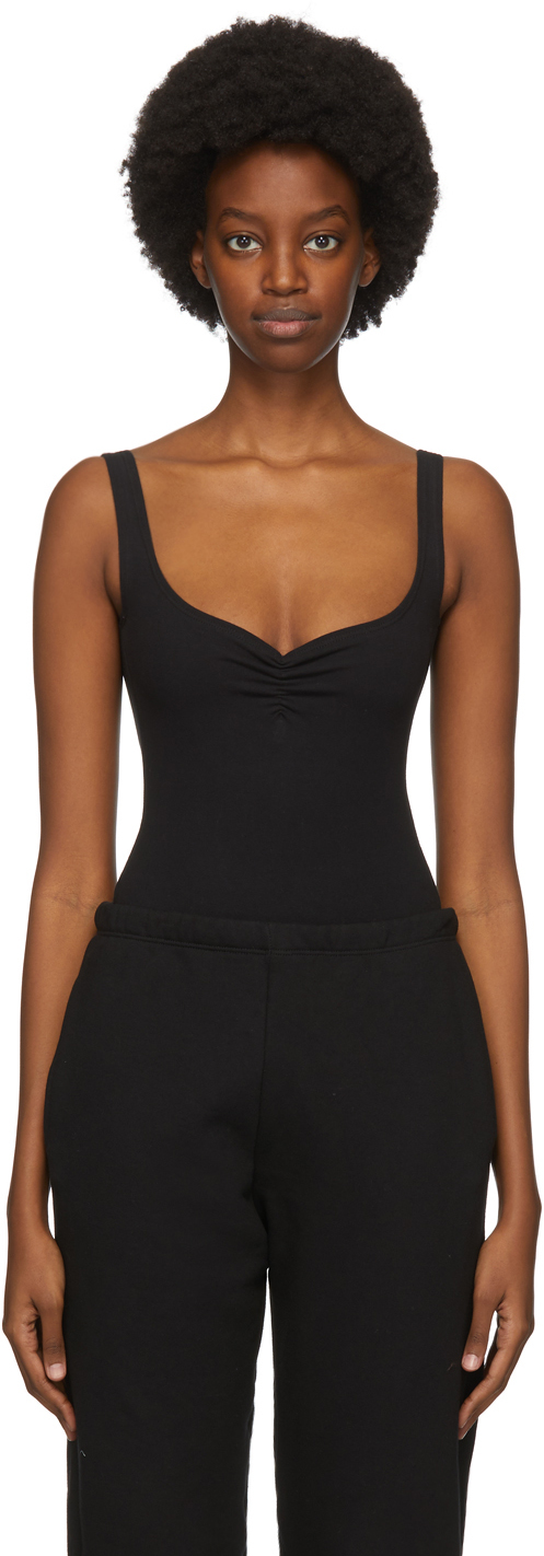Gil Rodriguez: Black Corazon Sweetheart Bodysuit | SSENSE