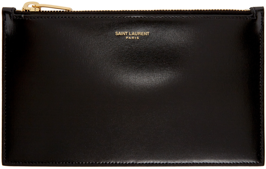 Black Small Paris Pouch