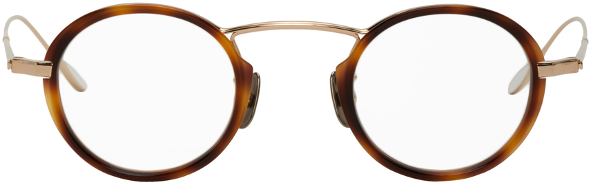 YUICHI TOYAMA.: Tortoiseshell F. Johannes Glasses | SSENSE Canada