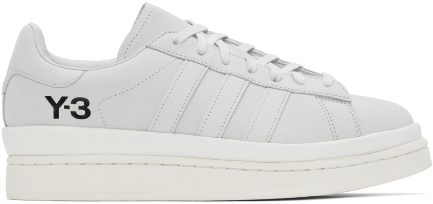Y-3: Grey Hicho Sneakers | SSENSE