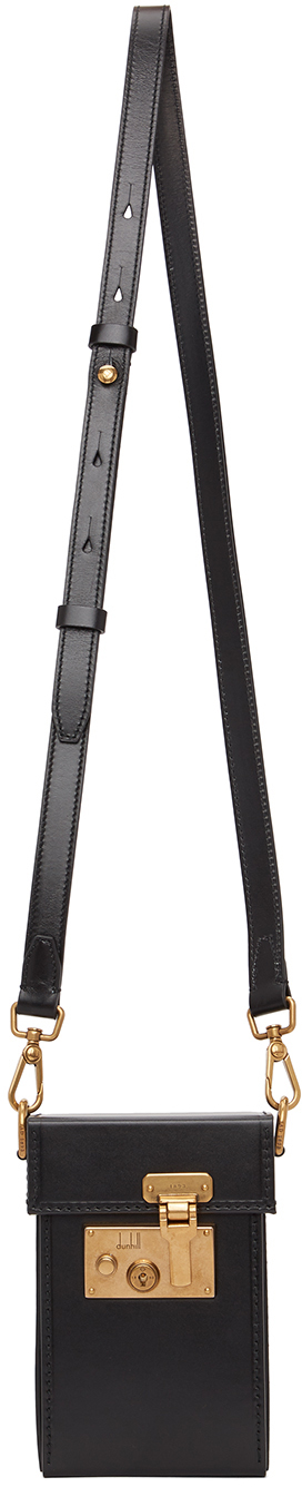 Dunhill: Black Lock Bag | SSENSE UK