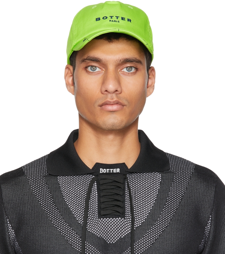 Botter: Green Paris Fold Cap | SSENSE