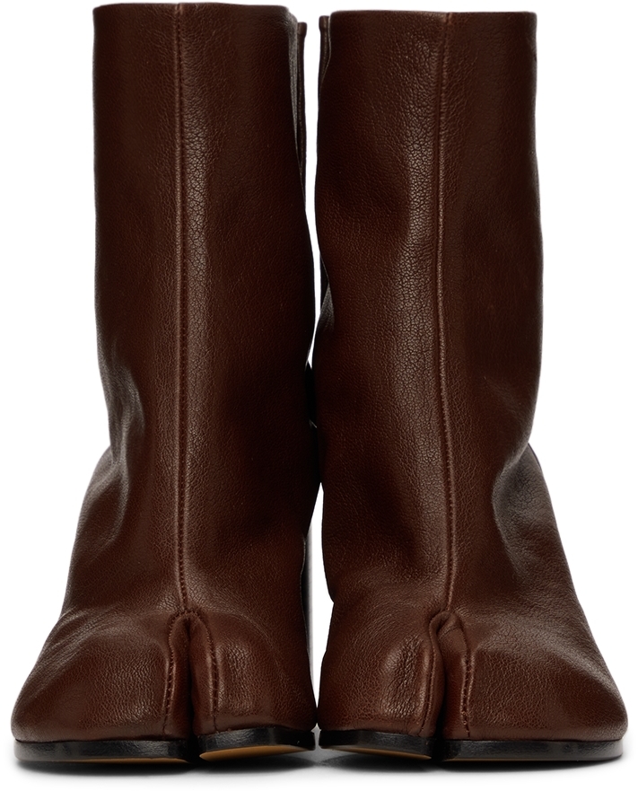 Maison Margiela Brown Vintage Tabi Boots | Smart Closet