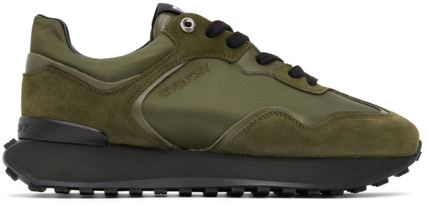 Givenchy: Green GIV Sneakers | SSENSE UK