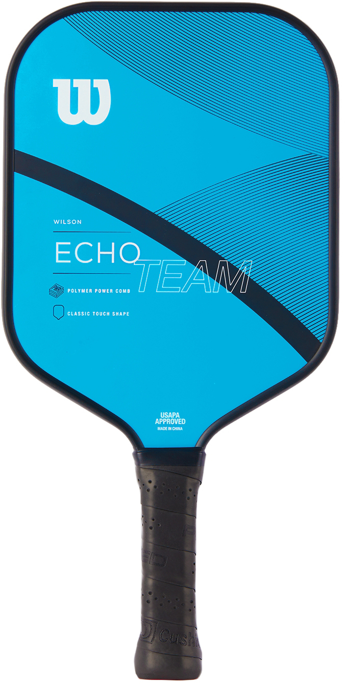 Blue & Black Echo Team Paddle by Wilson on Sale