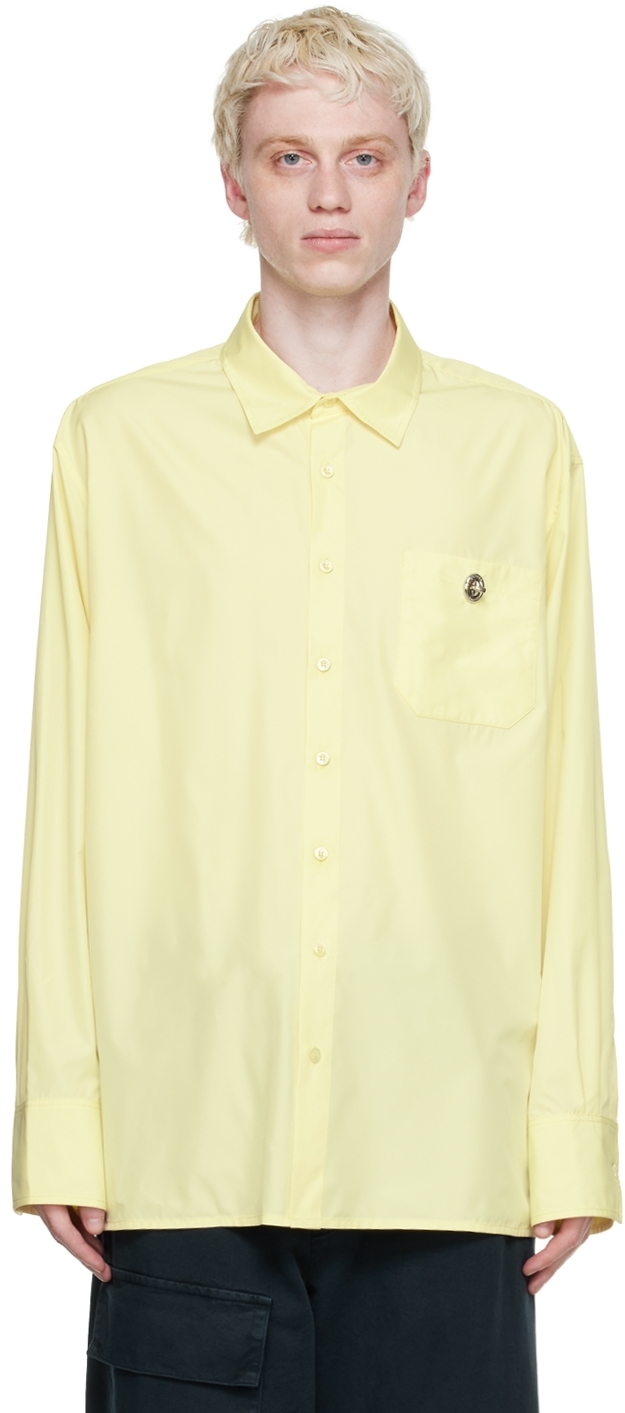 Botter: Yellow Recycled Polyester Shirt | SSENSE