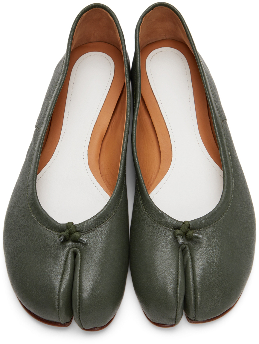 Maison Margiela Tan Tabi Ballerina Flats | Smart Closet