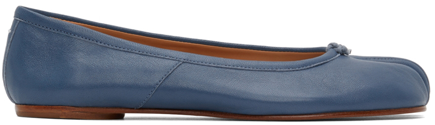 Maison Margiela Blue Tabi Ballerina Flats | Smart Closet