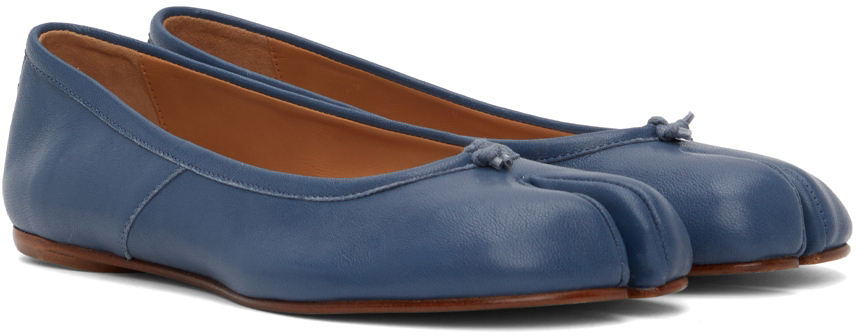 Maison Margiela Blue Tabi Ballerina Flats | Smart Closet