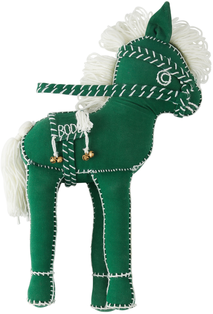 Green Pony Plush Toy by Bode | SSENSE