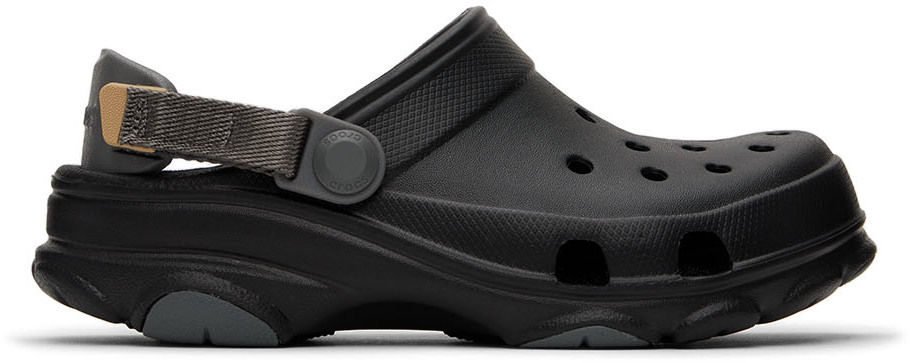 Crocs Kids Black Classic All-Terrain Clogs
