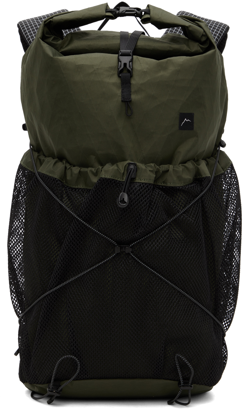 Green Gaya Backpack by CAYL on Sale