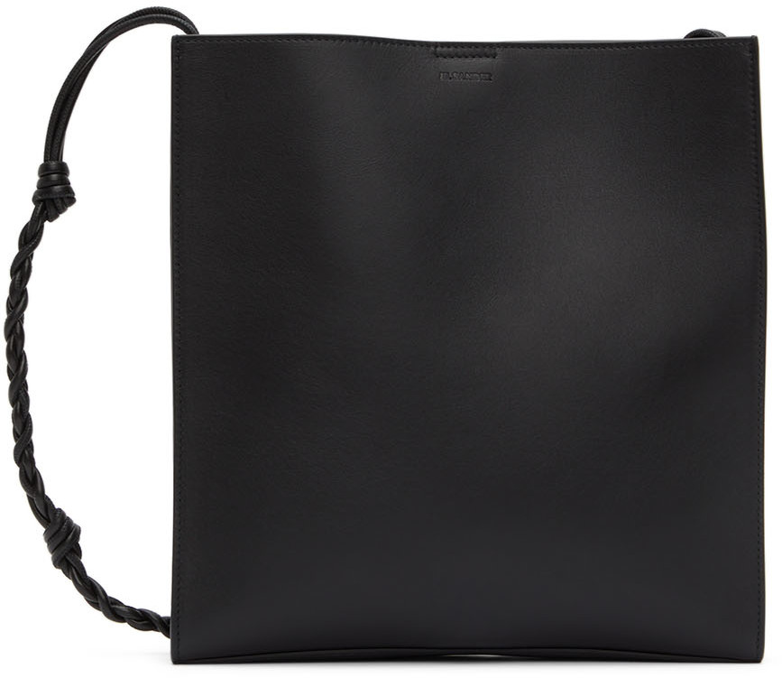 Jil Sander Black Medium Tangle Tote