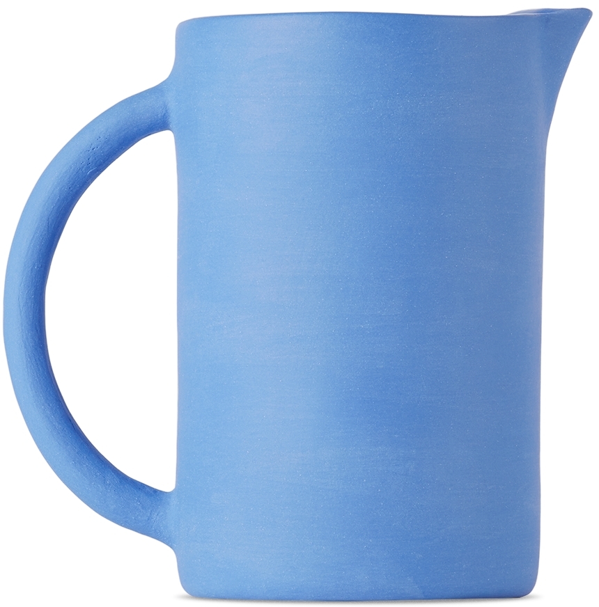 Blue Electric Pitcher by ÅBEN on Sale