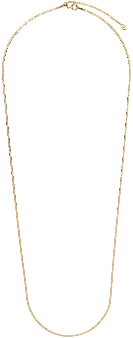Maria Black: Gold Karen Chain Necklace | SSENSE Canada