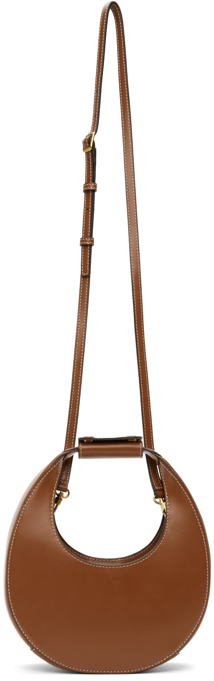 Staud Brown Mini Moon Bag | Smart Closet