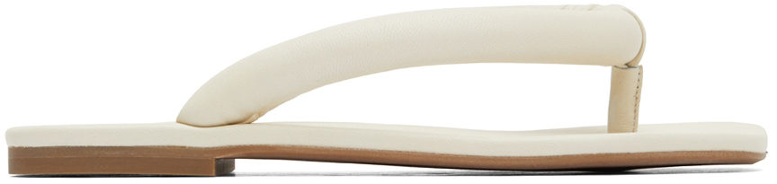 Staud: Off-White Rio Sandals | SSENSE Canada