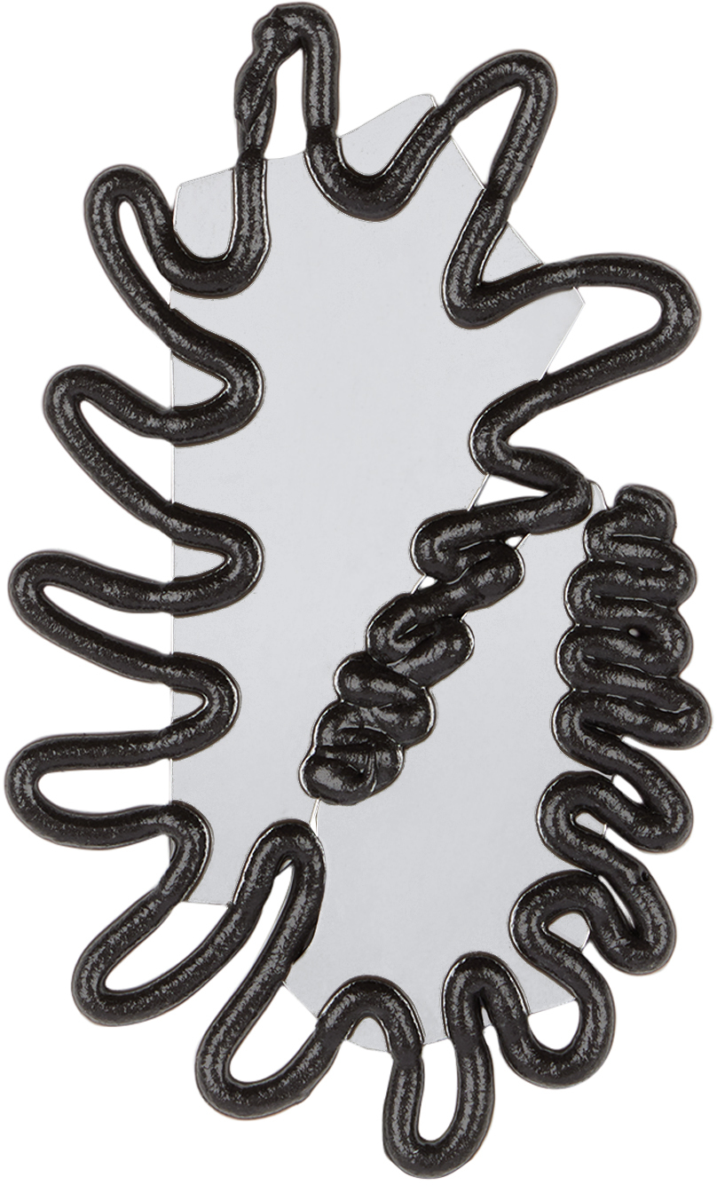 Miroir Wiggle noir par Joseph Algieri | SSENSE France