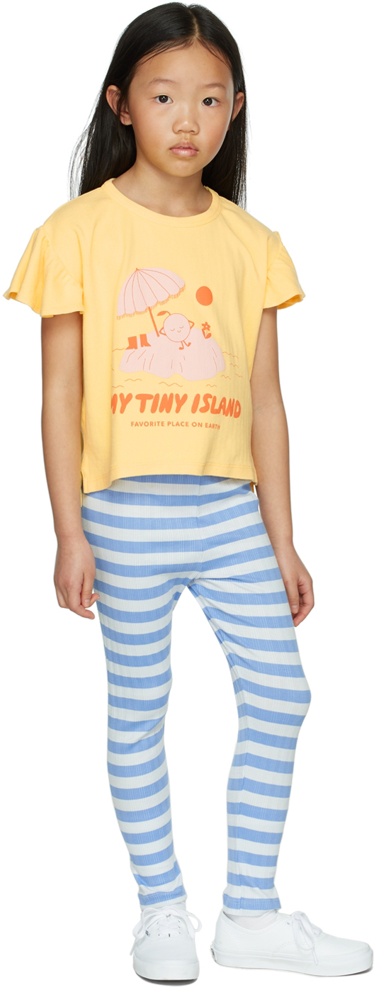 Kids Yellow 'Favorite Place' T-Shirt by TINYCOTTONS | SSENSE Canada