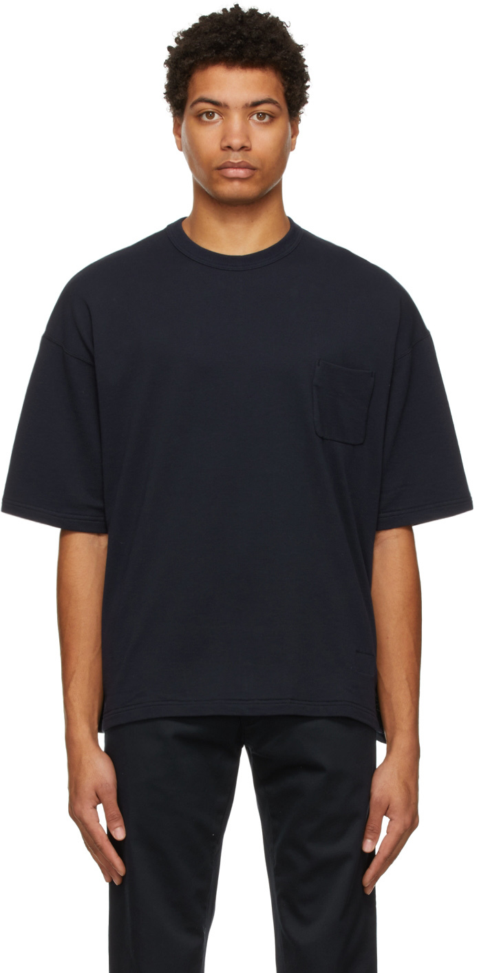 Nanamica Navy H/s Pocket T-shirt | ModeSens