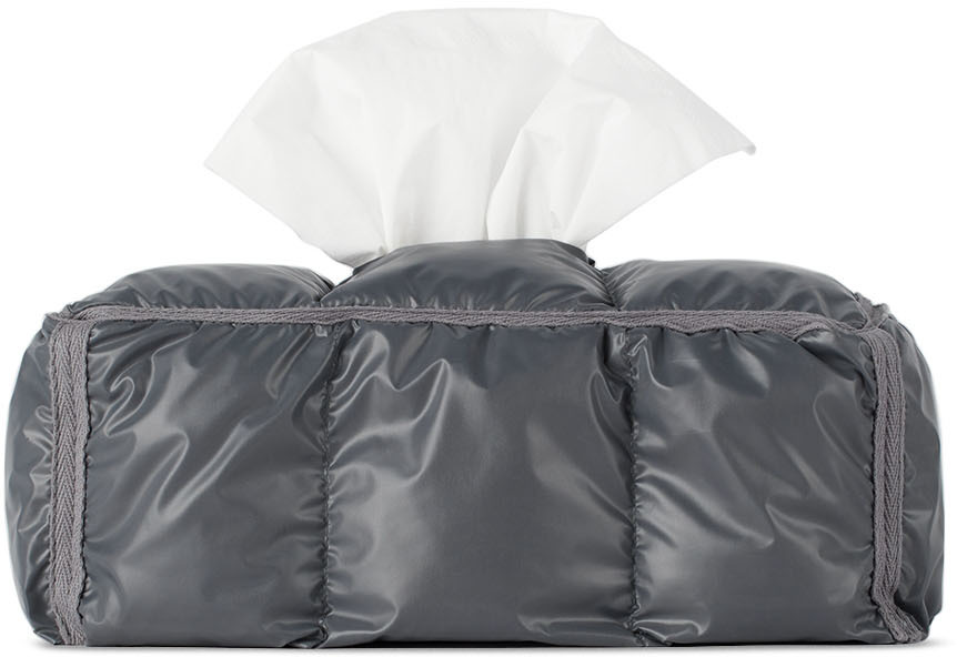 Studio Kiff Gray Jessie Tissue Box Cover In N/a | ModeSens