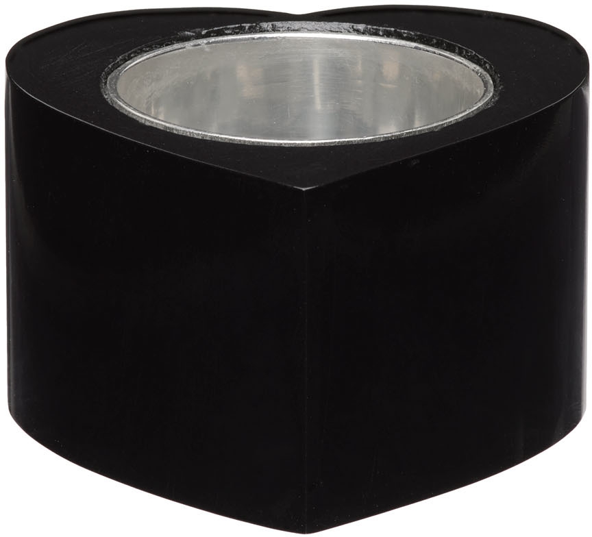 Uncommon Matters: Black Vertex Ring | SSENSE