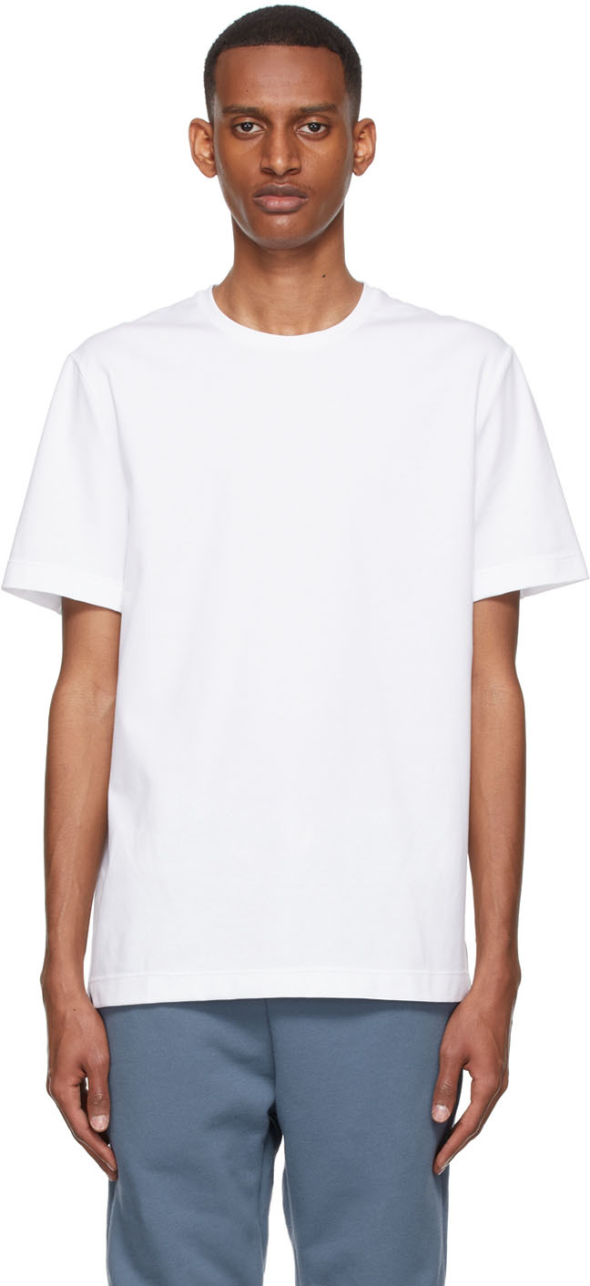 JACQUES: White Signature T-Shirt | SSENSE Canada