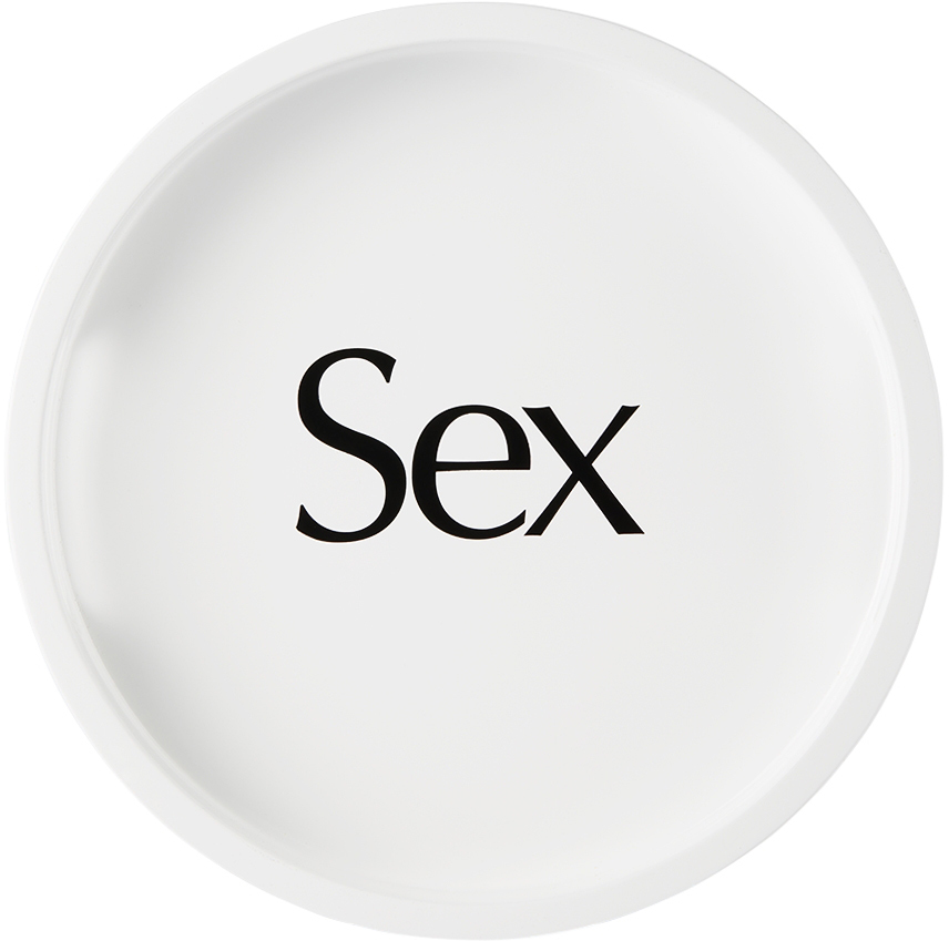 White Sex Catchall Tray By More Joy Ssense