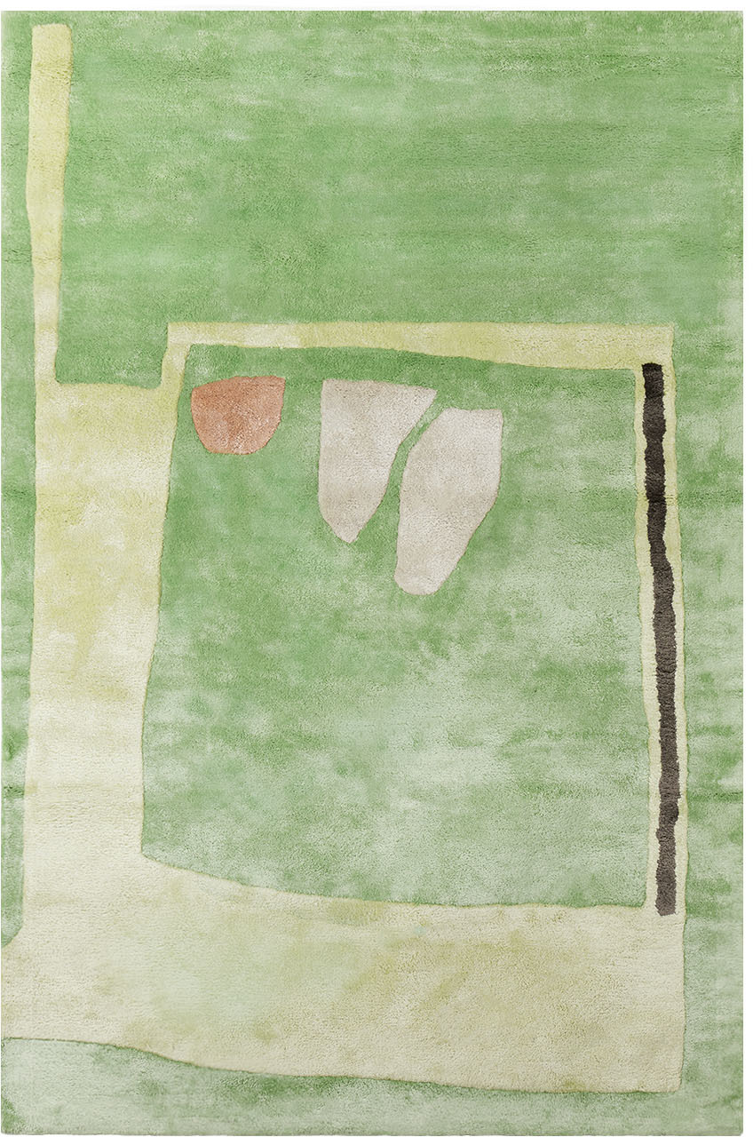 Green Mochi Rug by Cold Picnic | SSENSE Canada