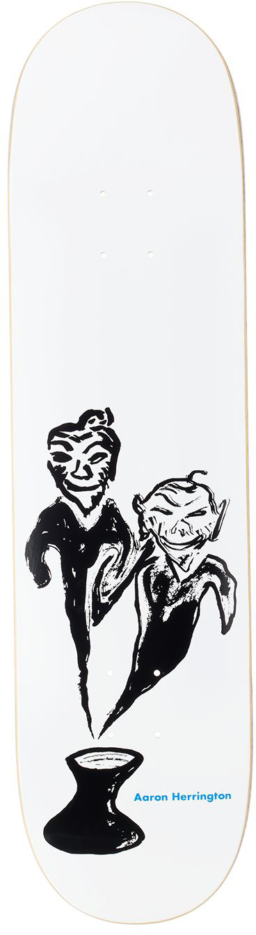 SSENSE 折扣季 | Polar Skate Co. 白色 Aaron Herrington Pot Demons 滑板板面 加入折扣