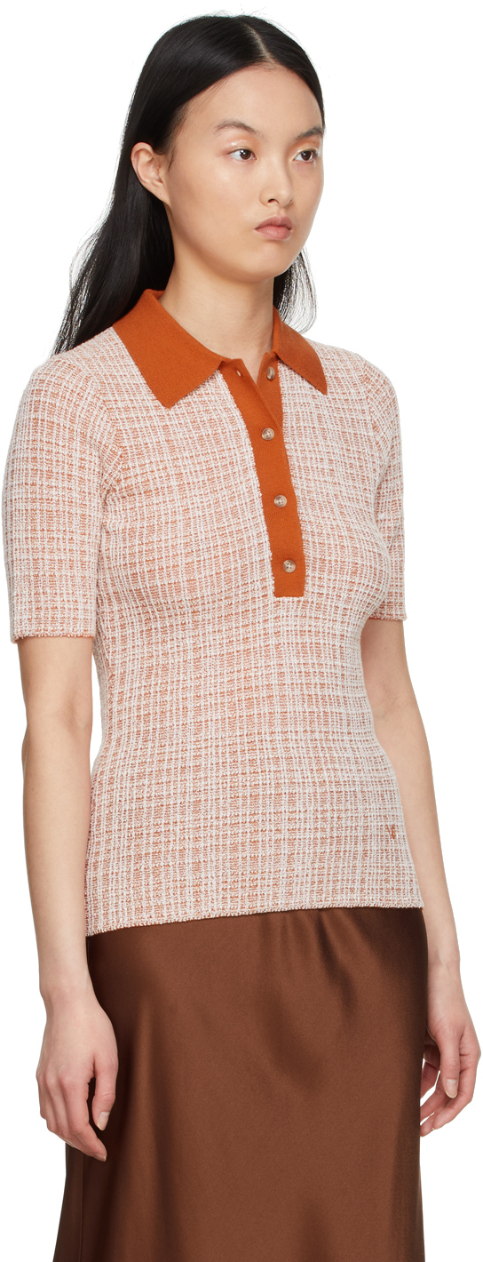 Victoria Beckham Orange Wool Polo | Smart Closet