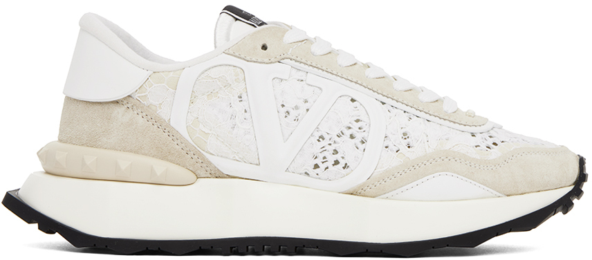 Valentino Garavani Black Lacerunner Sneakers | Smart Closet