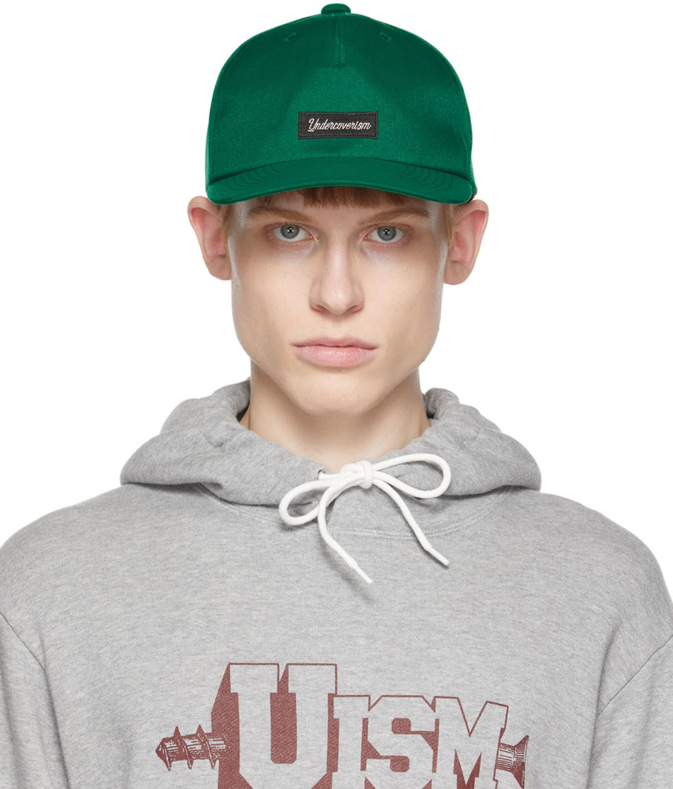 Undercoverism: Green Logo Cap | SSENSE