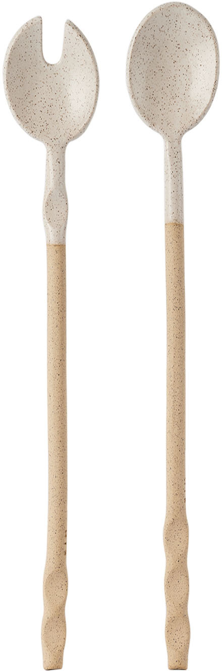 Off-White Dash Serving Spoon Set by SIN | SSENSE