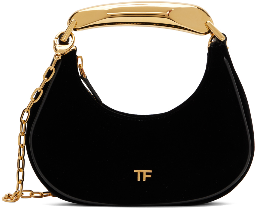TOM FORD: Black Mini Bianca Bag | SSENSE