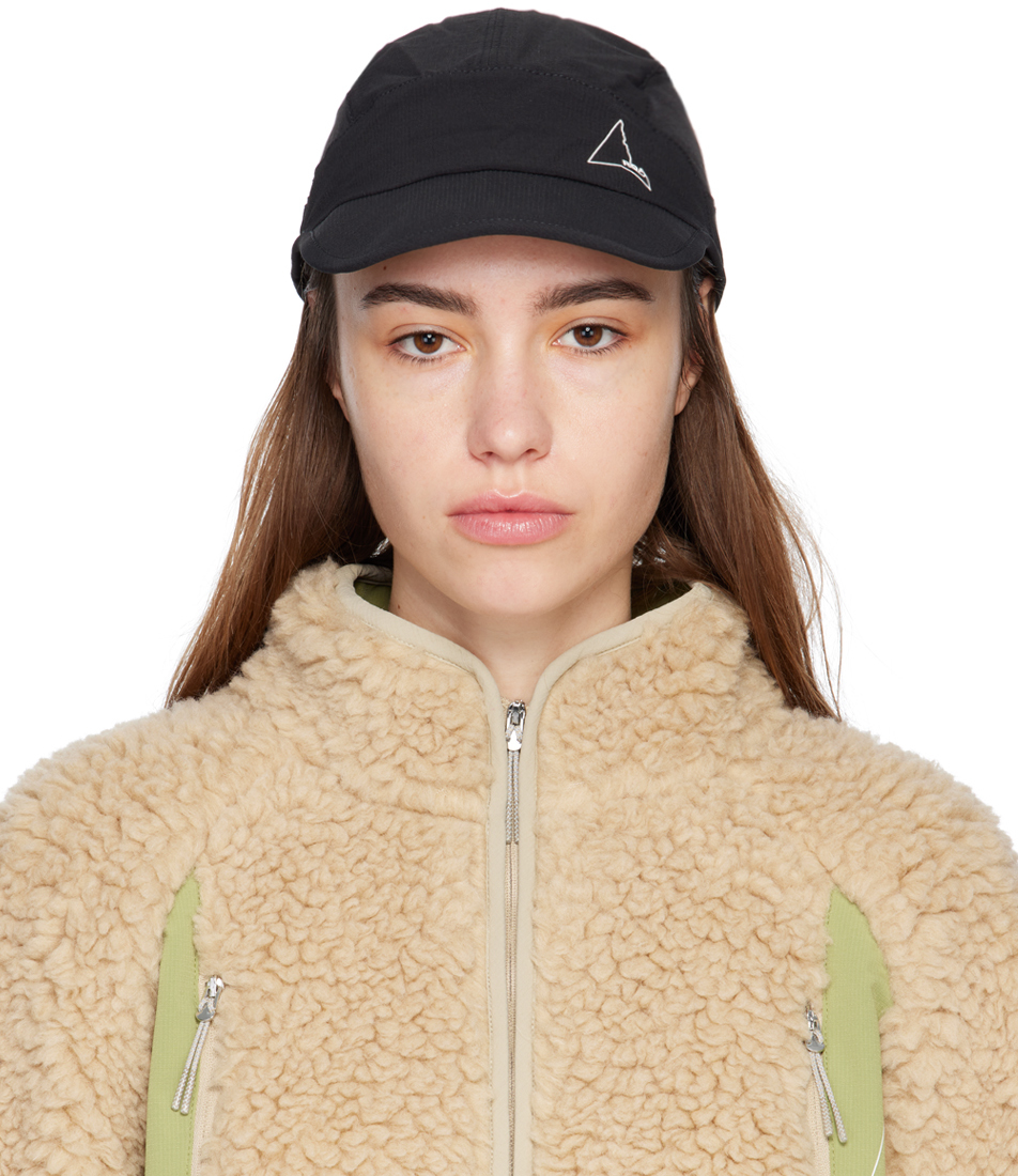 ROA: Black Technical Cap | SSENSE UK