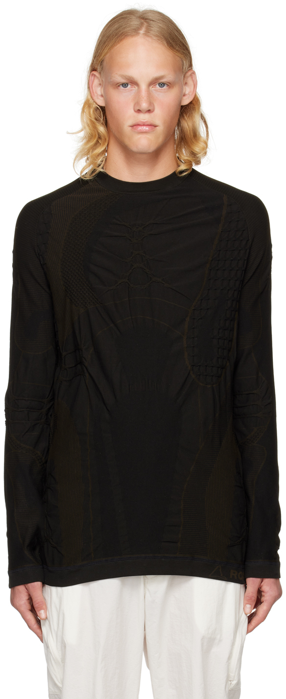 ROA: Pull technique brun | SSENSE France