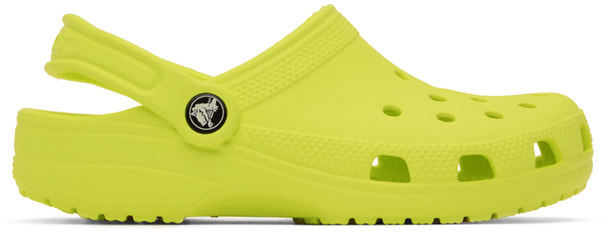 Crocs: Sabots jaunes | SSENSE France