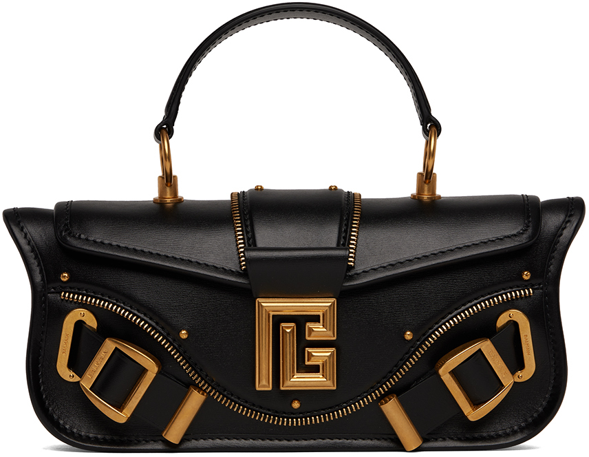 Balmain: Black Blaze Bag | SSENSE UK